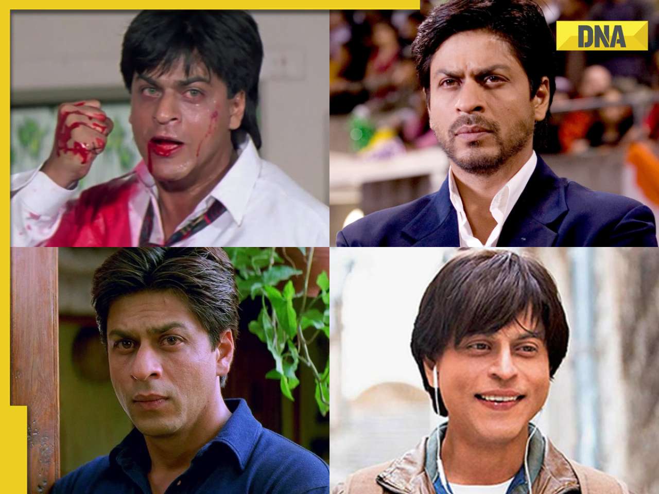 Shah Rukh Khan at 60: From Baazigar and Dil Se to Swades and Chak De ...