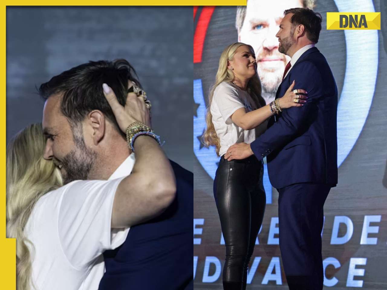 JD Vance-Usha Vance heading for divorce? US VP shares intimate hug with ...