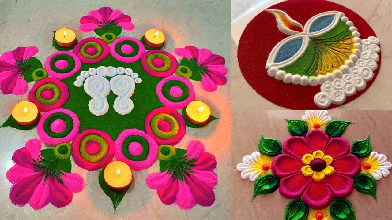 Dev Deepawali Rangoli Designs: घर के मुख्य द्वार व आंगन में बनाएं ये ...