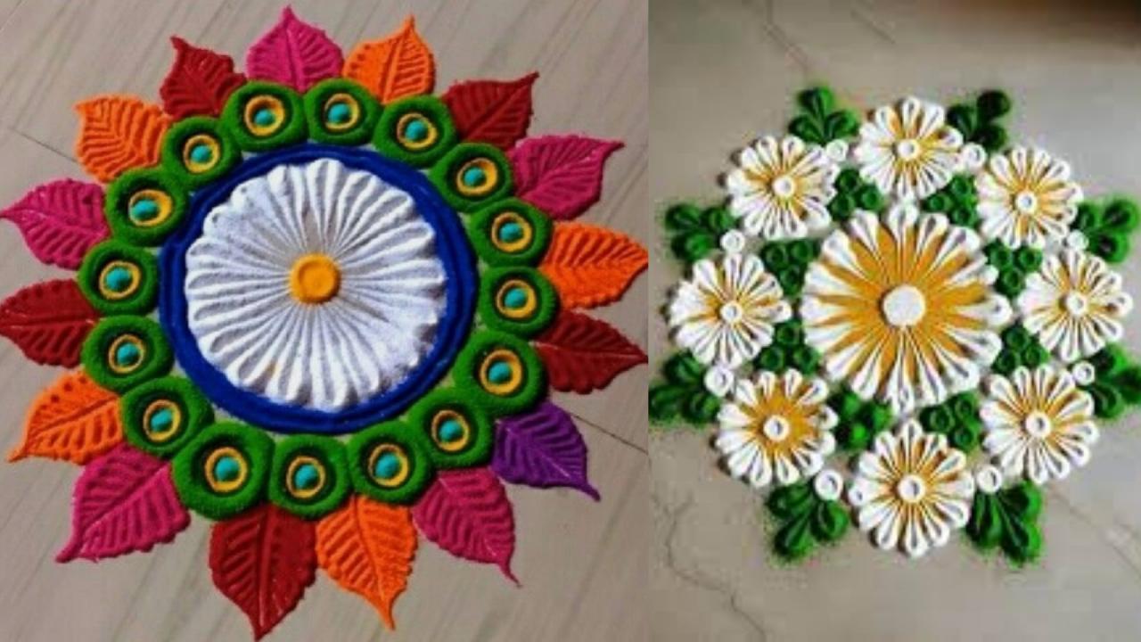 Dev Deepawali Rangoli Designs: घर के मुख्य द्वार व आंगन में बनाएं ये ...