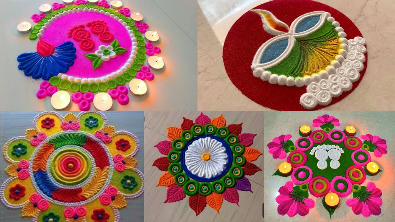 Dev Deepawali Rangoli Designs: घर के मुख्य द्वार व आंगन में बनाएं ये ...