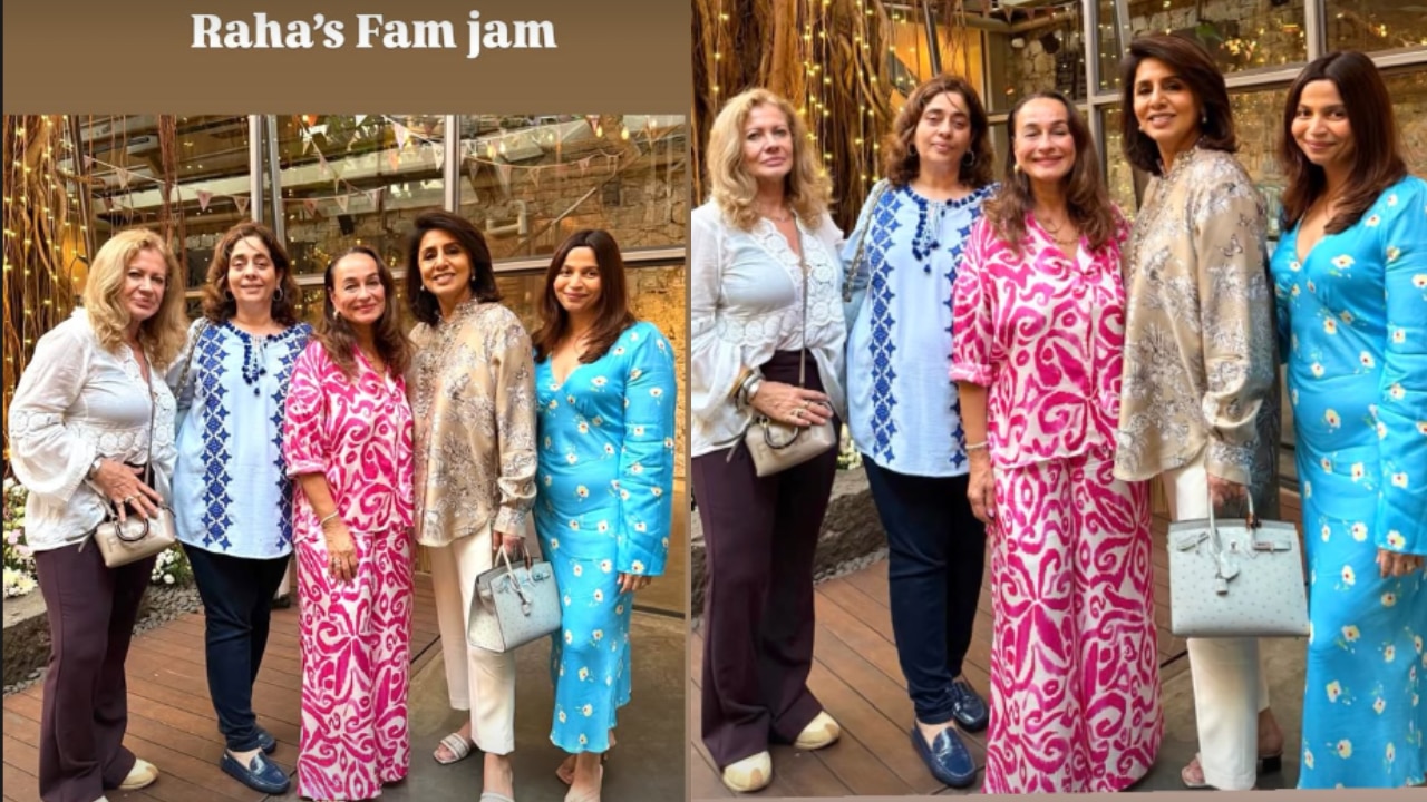 Ranbir Kapoor and Alia Bhatt’s daughter Raha turns 3: Neetu Kapoor, Rani Mukerji, Soni Razdan ...