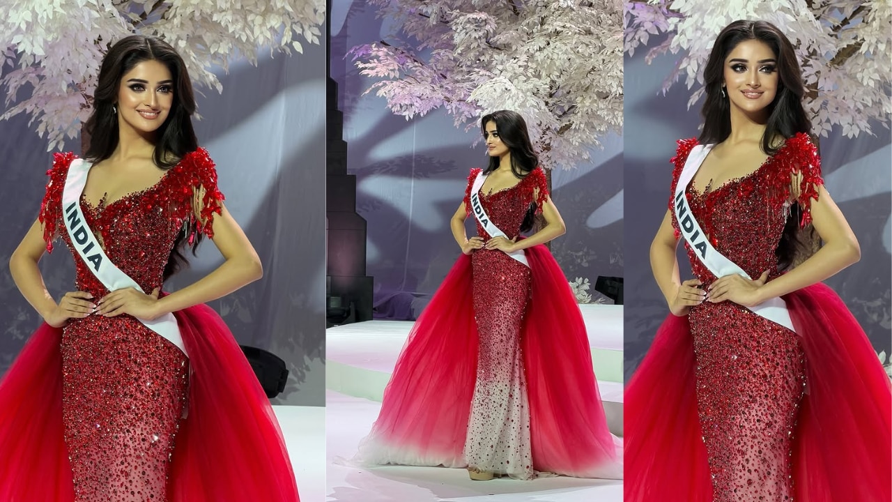 India’s Manika Vishwakarma shines at Miss Universe 2025, turns heads in ...