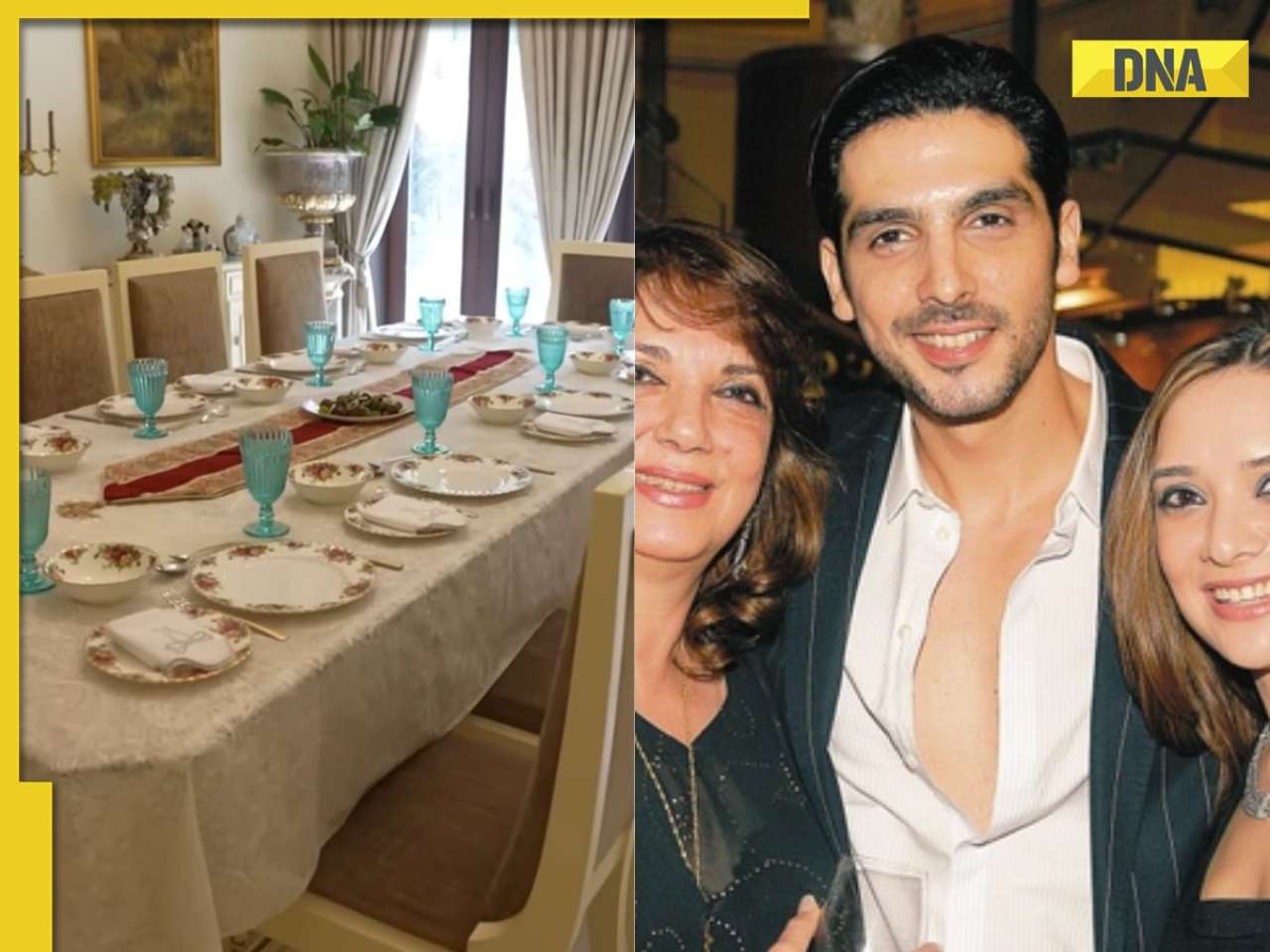 Inside Zayed Khan and late mother Zarine Khan's luxurious Mumbai home ...