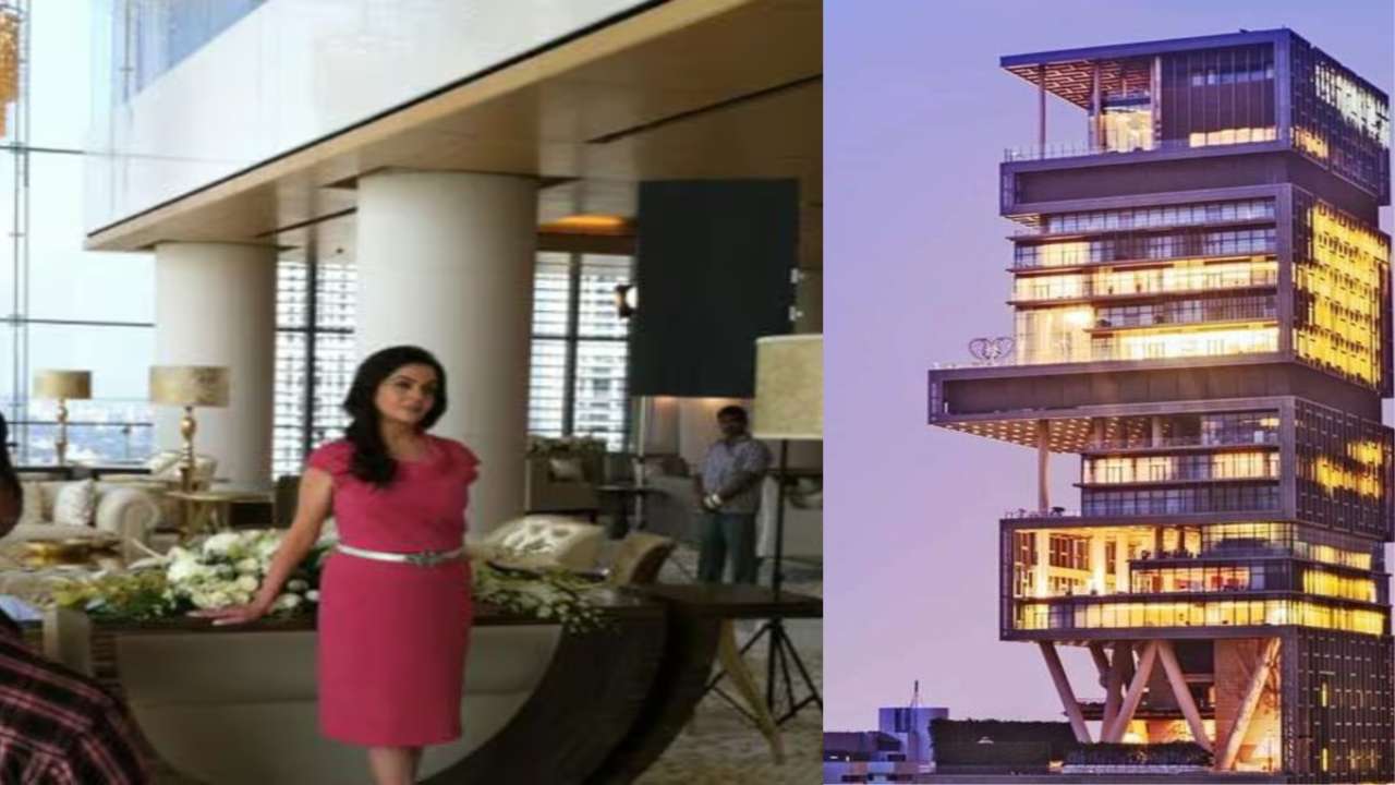 Inside Antilia: What Mukesh Ambani's lavish residence worth Rs 1 ...