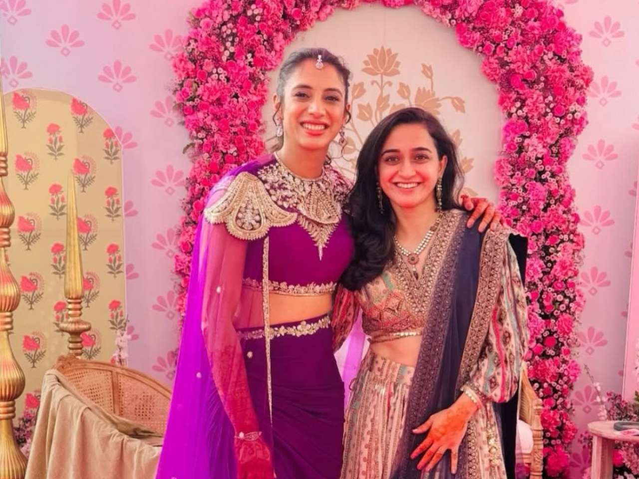 5 adorable moments from Smriti Mandhana, Palash Muchhal's 'mehndi ...