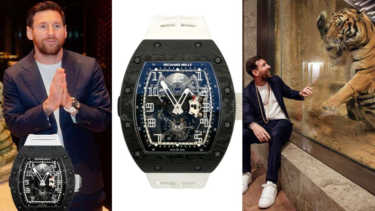 Anant Ambani's watch vs Lionel Messi's gift: Mukesh Ambani's son flaunts rare Richard Mille ...