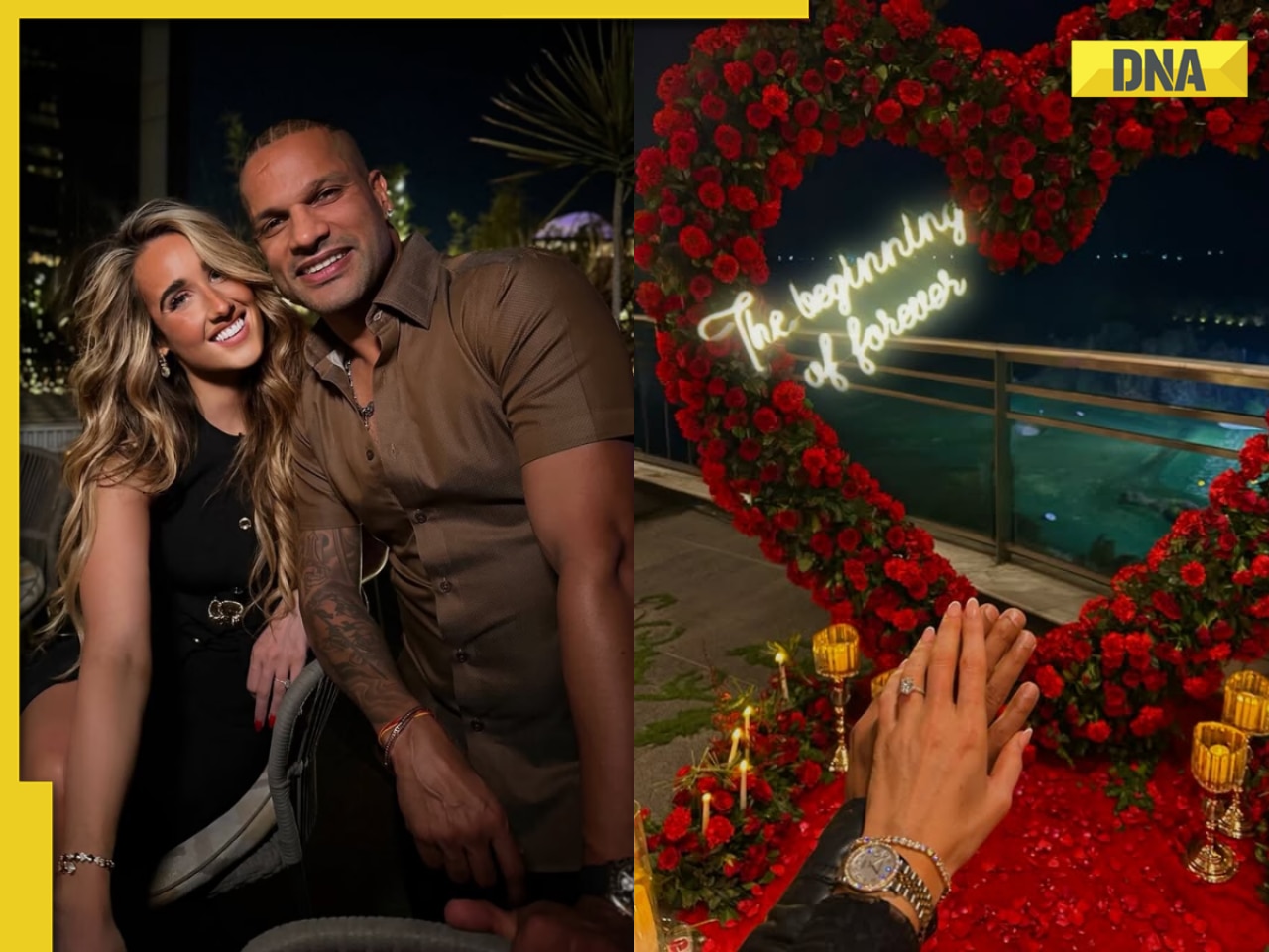 Shikhar Dhawan gets engaged to longtime girlfriend Sophie Shine, shares ...