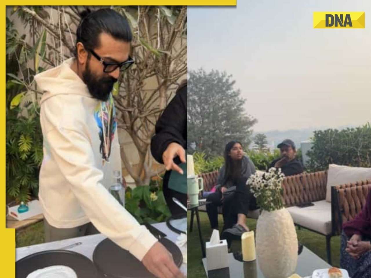 Viral video: Ram Charan whips up dosas, Allu Arjun gets major FOMO as ...
