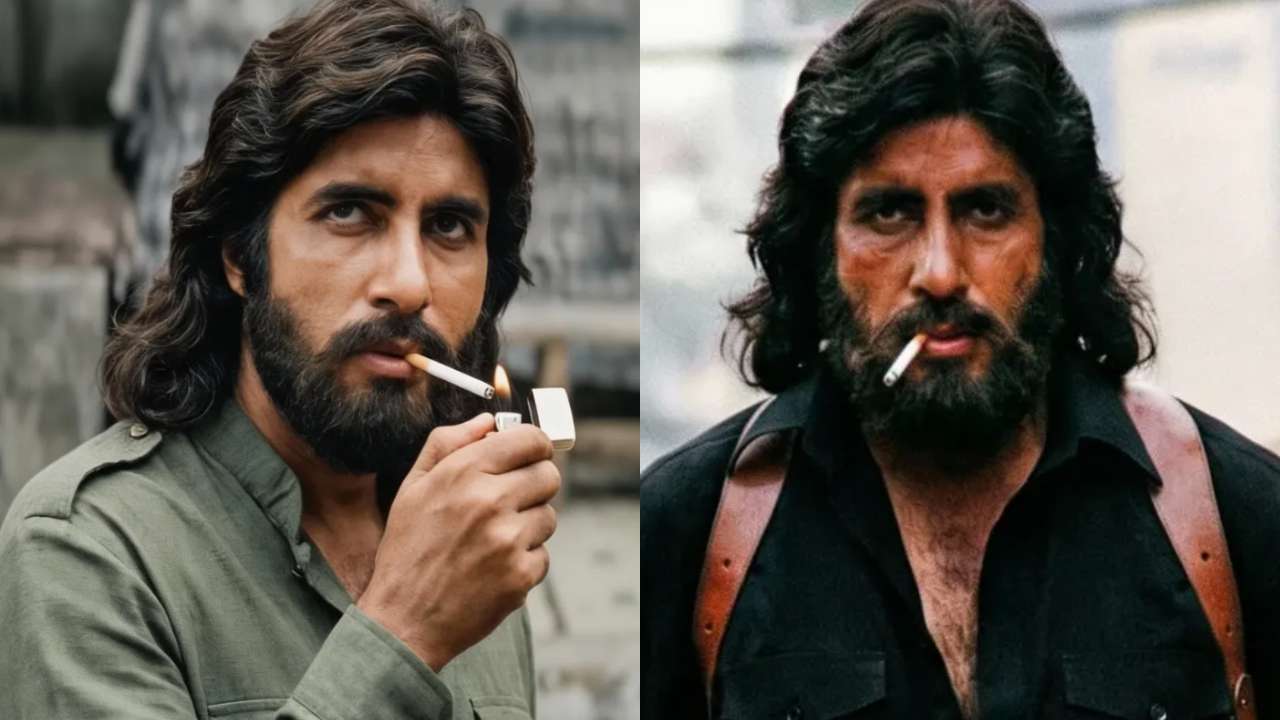 Amitabh Bachchan as Hamza, Vinod Khanna as Rehman Dakait: AI replaces ...