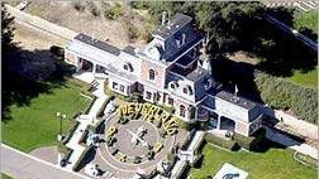 Fire at Jackson's fantasy ranch in California