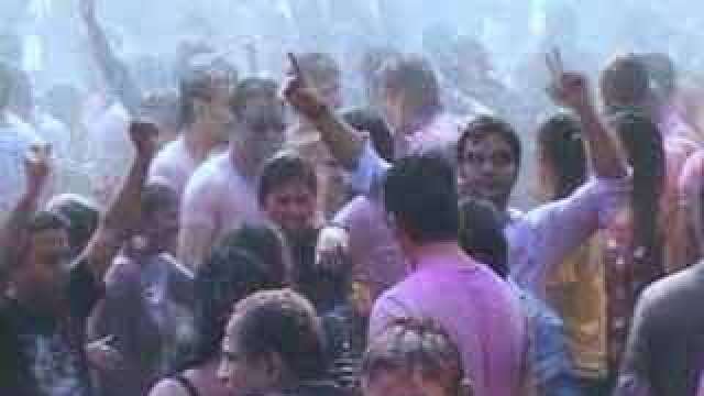 A look at big and small screen actors celebrating Holi