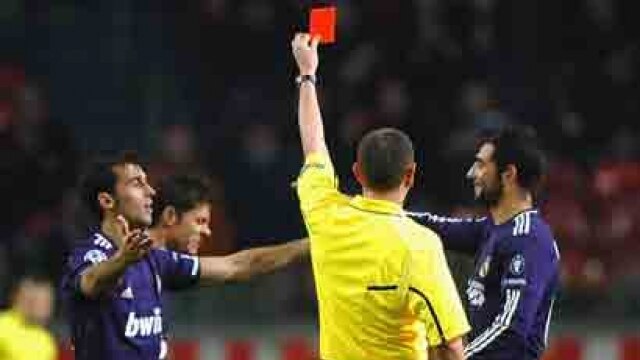 UEFA yet to decide over Real Madrid red cards