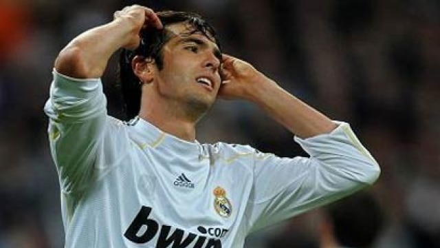Kaka joins Real Madrid's lengthy injury list