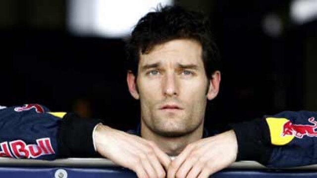 Mark Webber flying high in Valencia practice