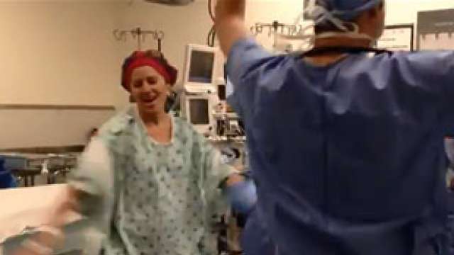 Watch viral video of double masectomy patient dancing her blues away ...