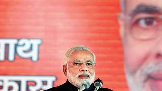 Narendra Modi spells out his vision for India