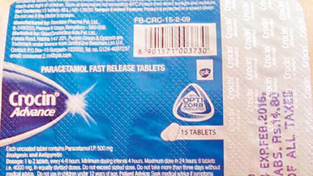 GlaxoSmithKline slashes Crocin price in market by 50%