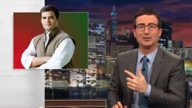 John Oliver's take on Indian Lok Sabha elections, Rahul Gandhi and ...