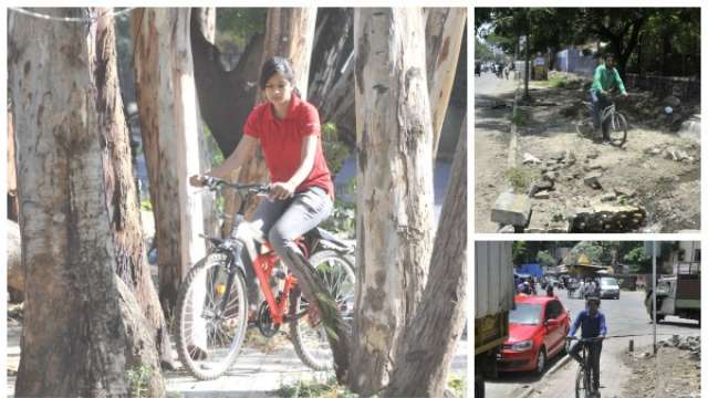 Pune Cycle tracks, not for cyclists for sure