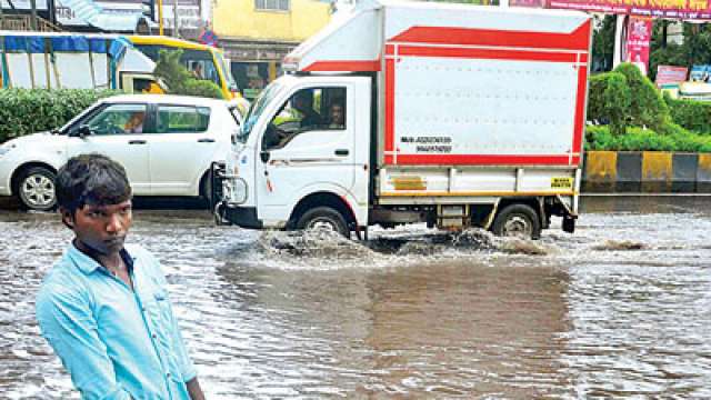 Mumbai: Overflowing BMC-owned Vihar lake brings cheer