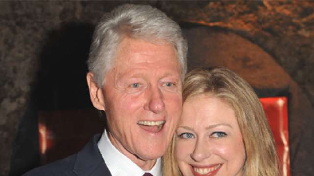 Did Bill Clinton accidentally reveal gender of expected grandchild?