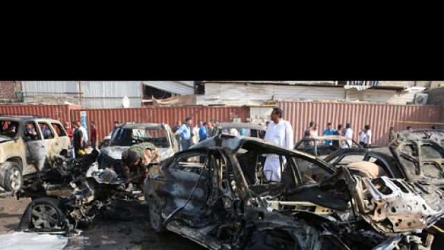 Car bomb explosion near Baghdad international airport wounds five