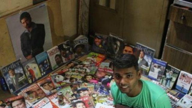 Over 40,000 photos, articles, magazines of Sachin are part of this fan ...