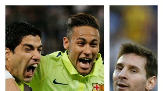 Barcelona's 'MSN' attacking trio in unstoppable form