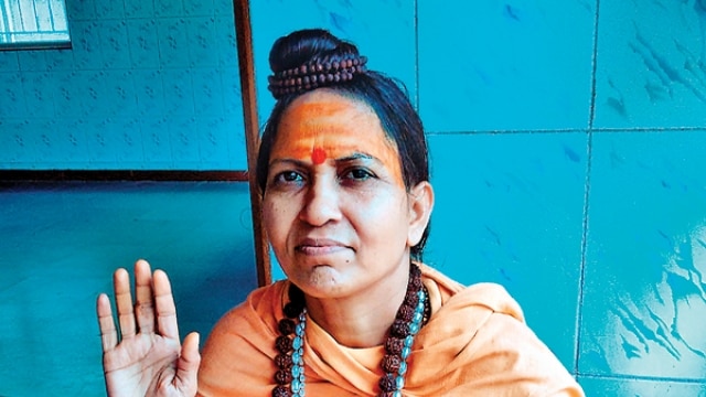 All-women akhada's mahant continues fight for space during Kumbh