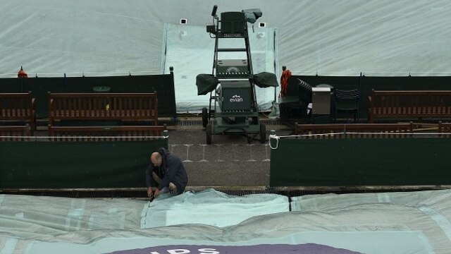 Wimbledon gates swing open in bright sunshine