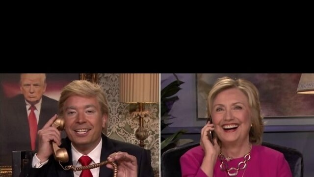 Check out this hilarious phone call between Jimmy Fallon's 'Trump' and ...