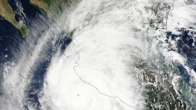 Watch: Footage of Hurricane Patricia seen from International Space Station