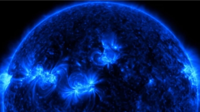 Check out NASA's closeup footage of the Sun in glorious 4K