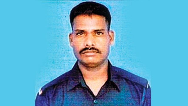 Goodbye and salute, Lance Naik Hanumanthappa