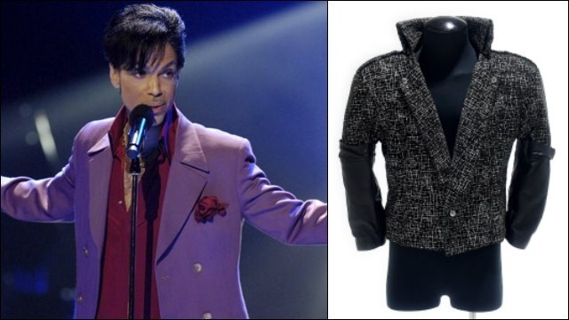 Prince's iconic 'Purple Rain' jacket up for auction