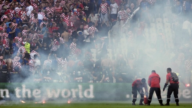 Euro 2016: Croatia, Turkey face UEFA action over crowd trouble
