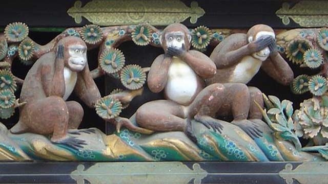 Learning from Mahatma Gandhi’s three monkeys