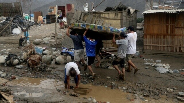 Peru: Death toll rises to 72 due to intense rains, flooding, mudslides