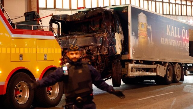 Sweden: Police found explosives in truck used in Stockholm terror attack