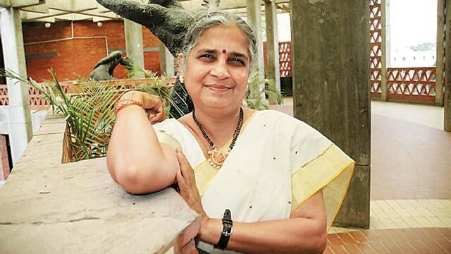 This line is for business class travellers: When Sudha Murthy was ...