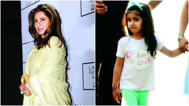 Did you know? Dimple Kapadia was baby-sitting through the week