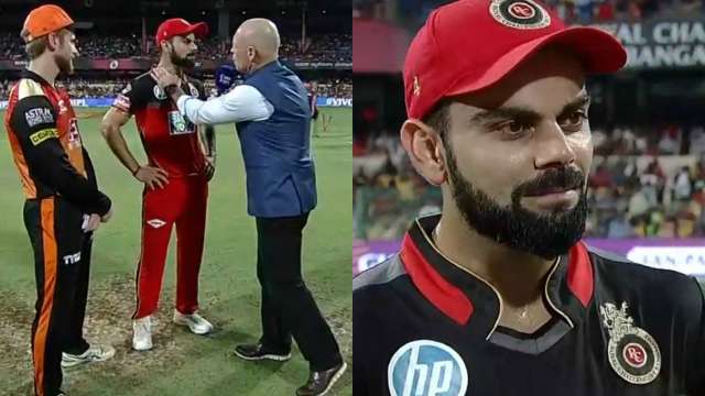 IPL 2018 - RCBvSRH: When Danny Morrison touched Virat Kohli awkwardly ...