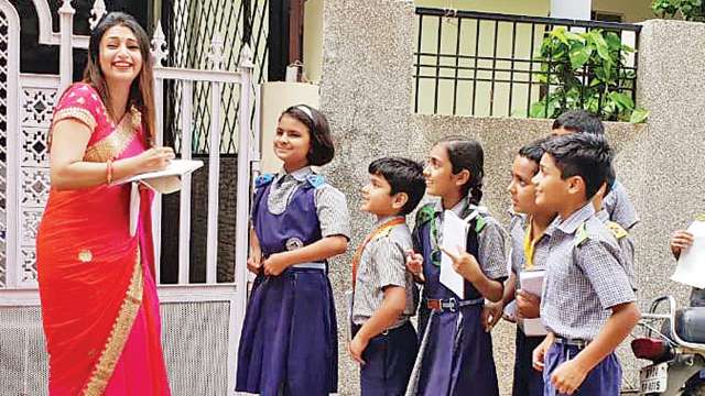 When Divyanka Tripathi Dahiya turned a school teacher