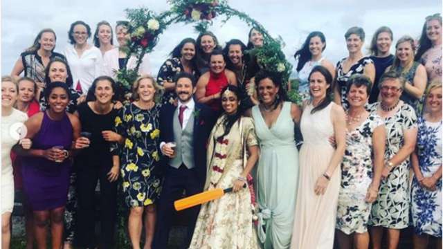 These dreamy pictures from ex-English cricketer Isa Guha's wedding are ...