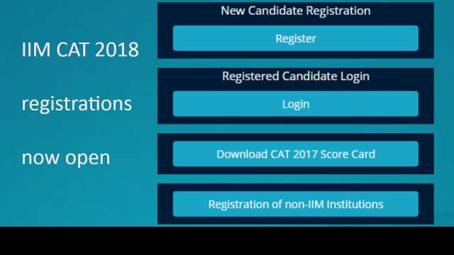 IIM CAT 2018 registrations end today at iimcat.ac.in: Check steps to ...