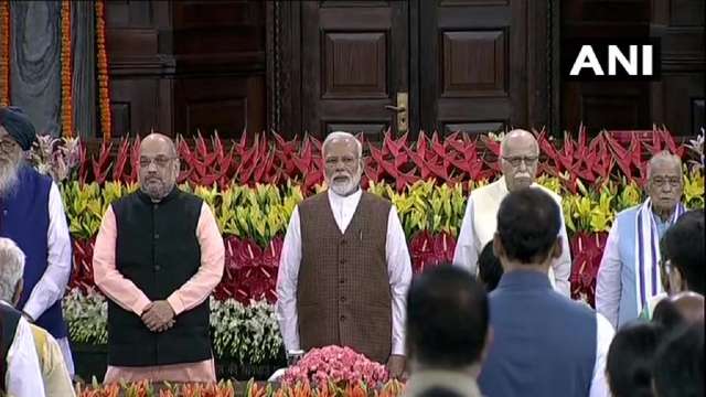 Narendra Modi Elected As Nda Parliamentary Party Leader