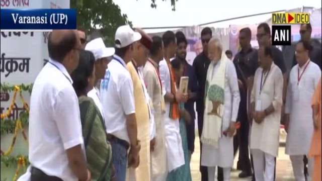 PM Modi launches tree plantation drive in UP's Varanasi