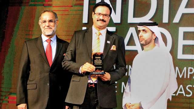 Dr Dhananjay Datar 27th on Forbes Middle East’s list