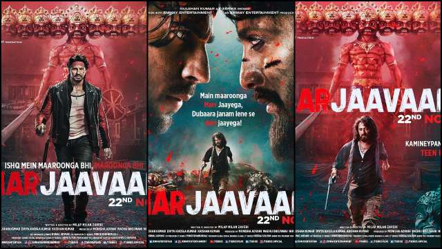 'Marjaavaan' first look: 'Rugged' Sidharth Malhotra and 'Teen Foot ...